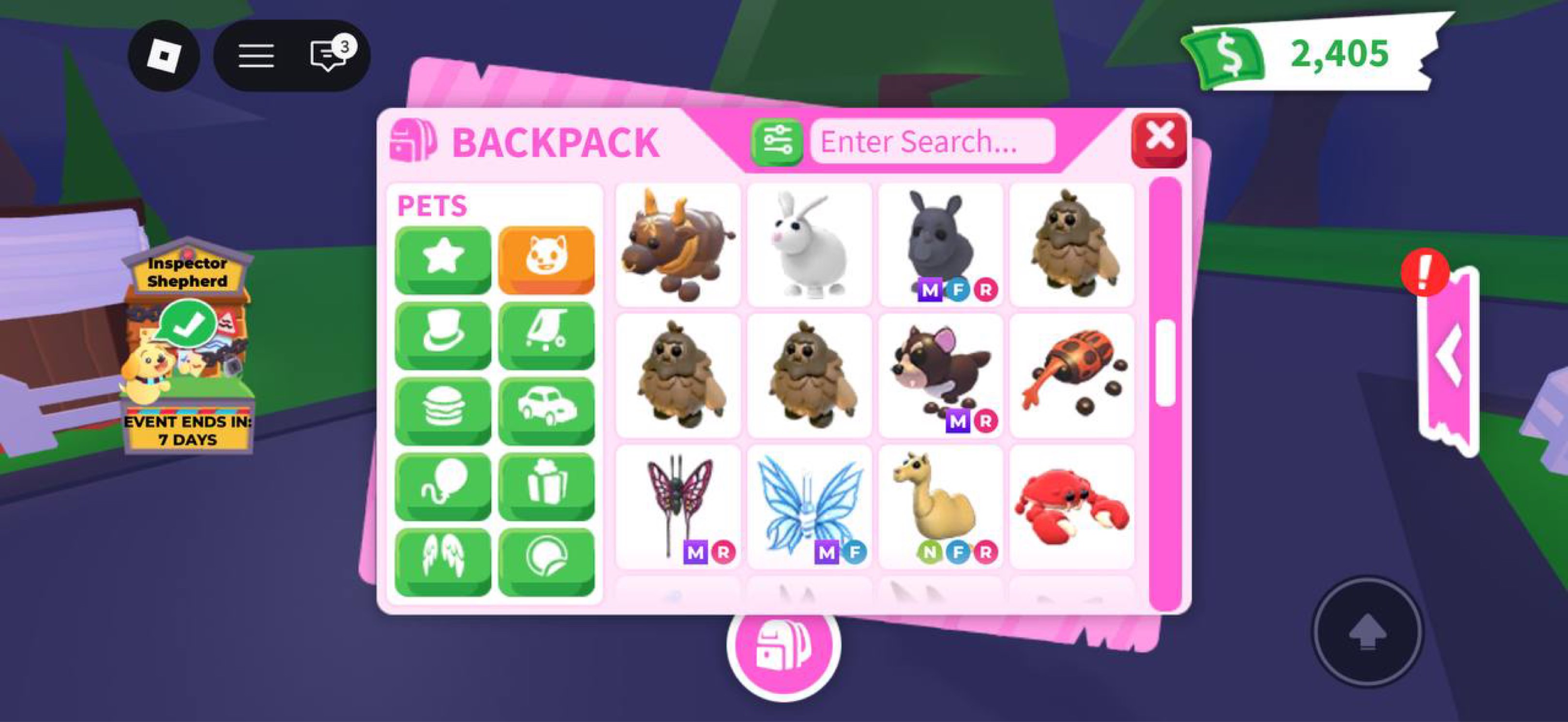 Adopt me pets, Video Gaming, Video Games, Others on Carousell