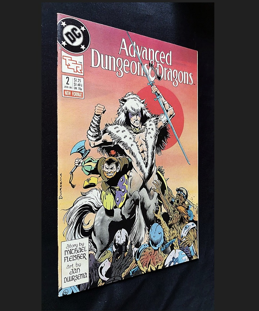Advanced Dungeons & Dragons #2 (DC) Comic (AD&D), Hobbies & Toys, Books ...