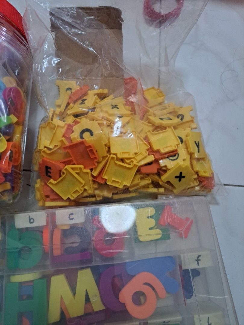 Alphabet and Number Learning Set, Hobbies & Toys, Toys & Games on Carousell