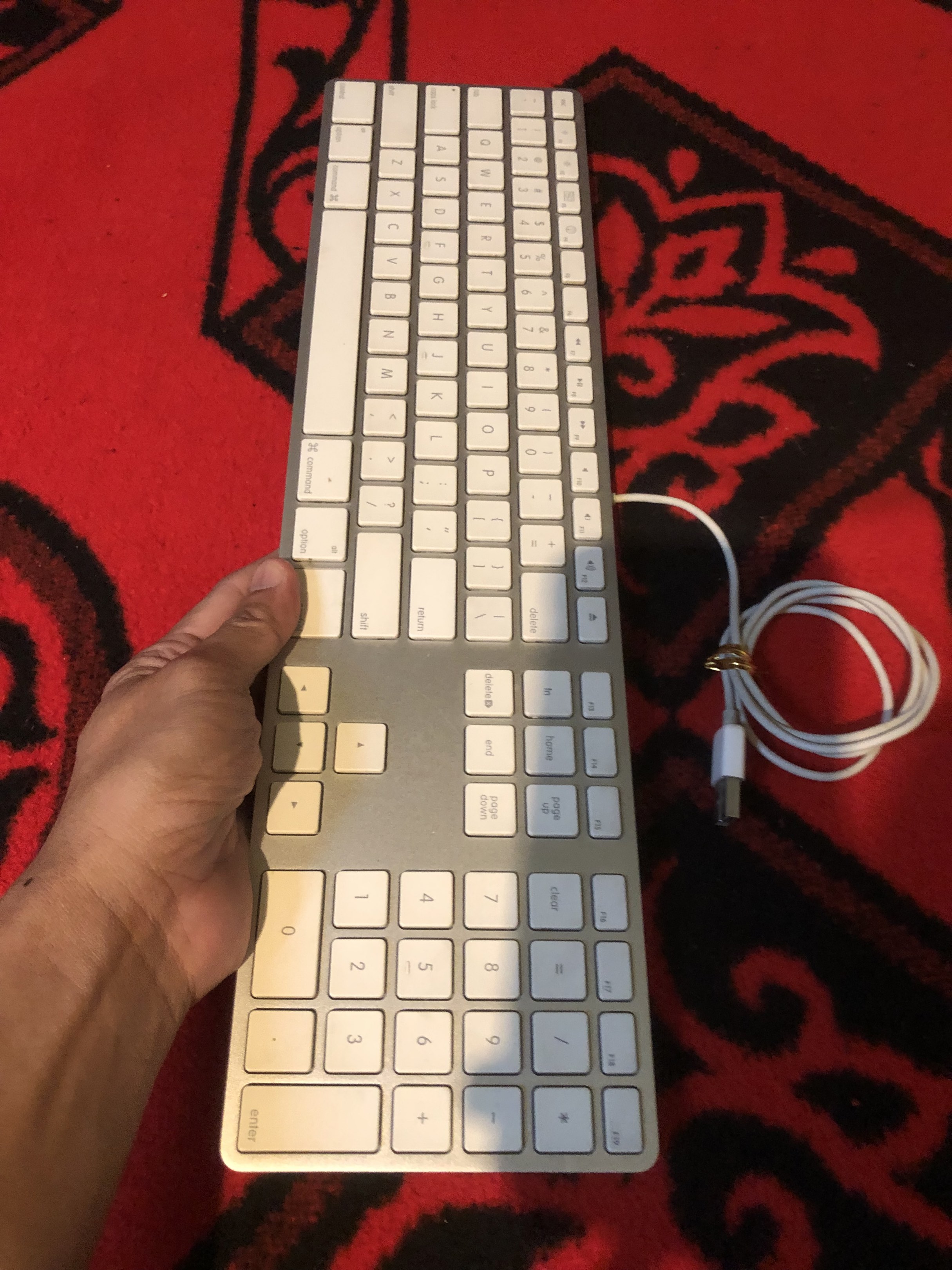 Apple wired Keyboard, Computers & Tech, Parts & Accessories, Computer ...