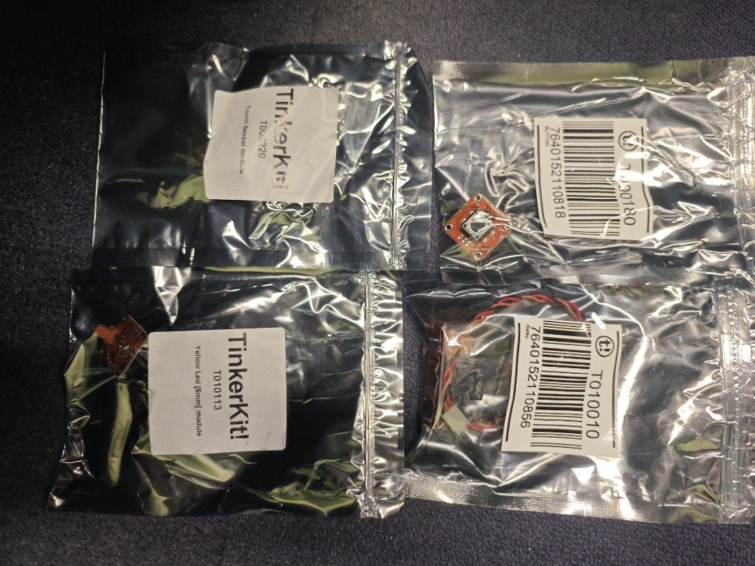 Arduino TinkerKit Electronic Modules - Relay, Button, Touch Sensor, LED, Furniture & Home Living ...