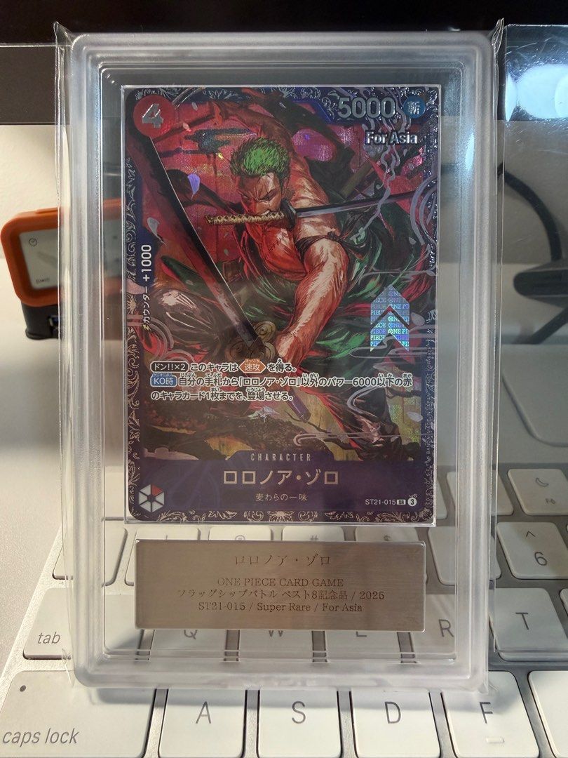 ARS 10+ Roronoa Zoro Card Event Prize for Asia One Piece Card OPTCG ...
