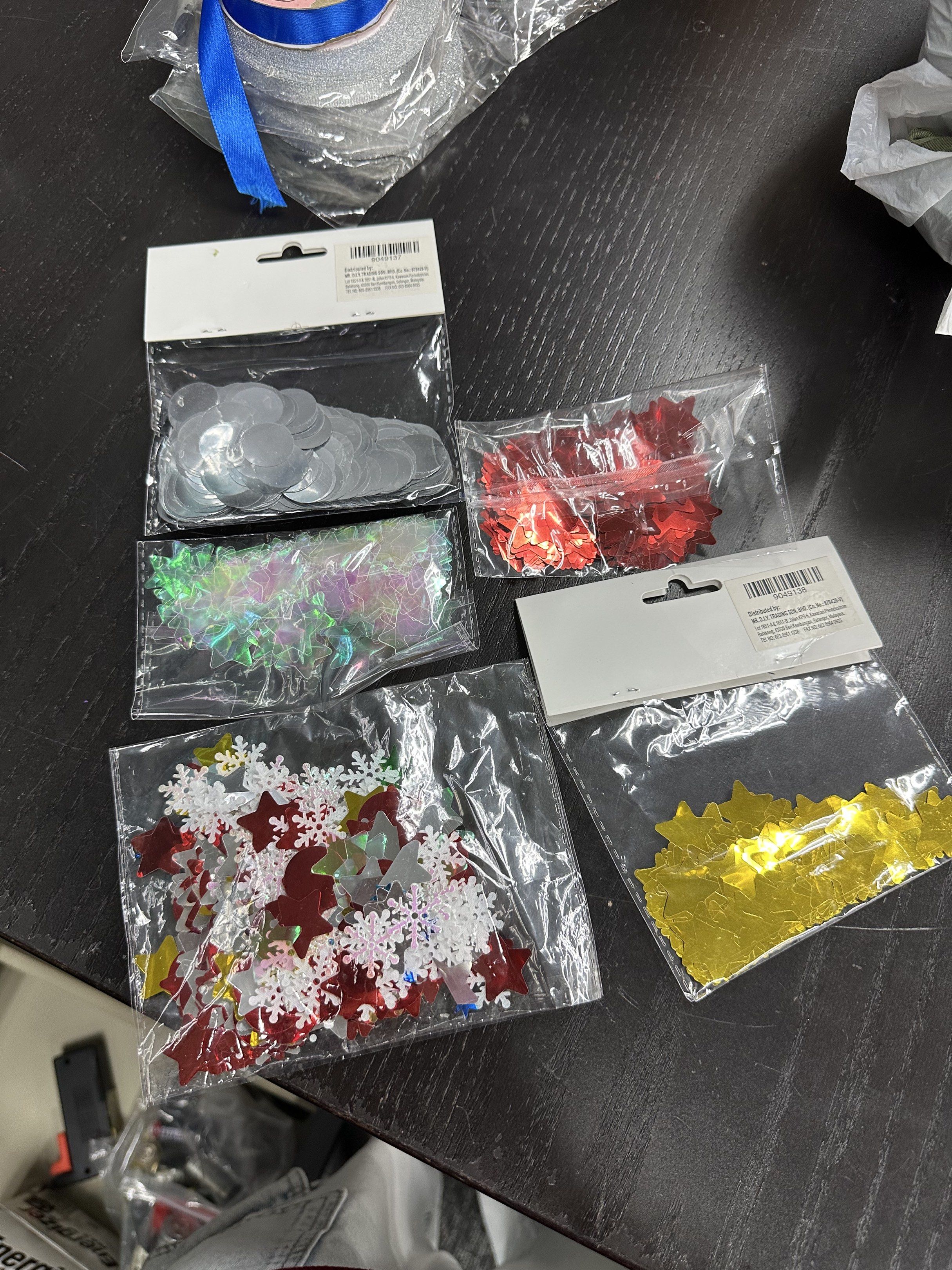 Assorted Sequins for Crafts, Hobbies & Toys, Stationery & Craft, Craft ...