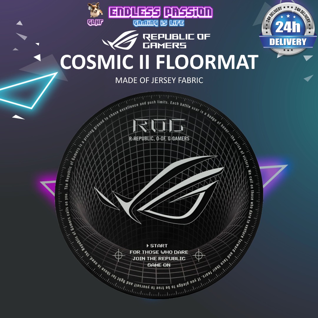 Asus ROG Cosmic Mat II, Furniture & Home Living, Home Decor Accessories ...