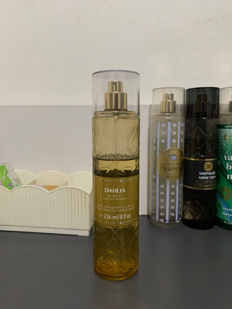 Bath & Body Works Dahlia Fine Fragrance Mist, Beauty & Personal Care ...