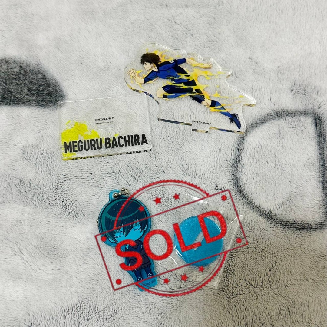 Blue Lock Bachira Meguru Mini Acrylic Stand, Hobbies & Toys, Toys ...