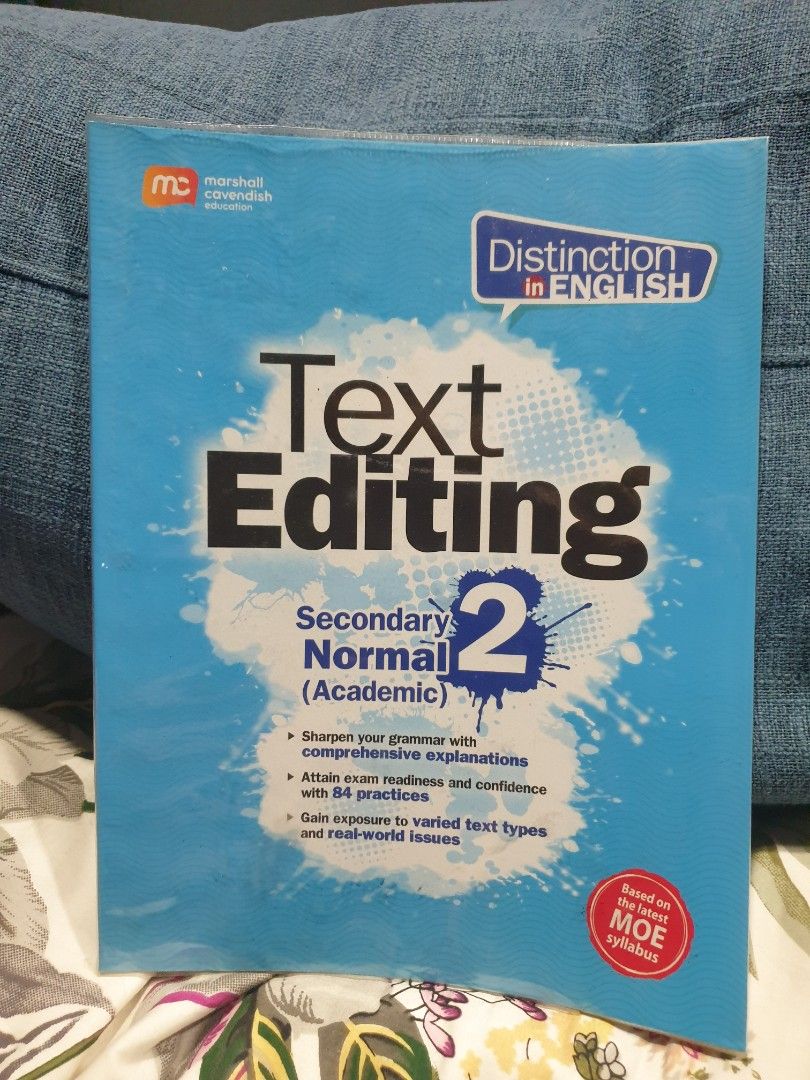 [BRAND NEW] Distinction in English: Text Editing Secondary 2 N(A ...