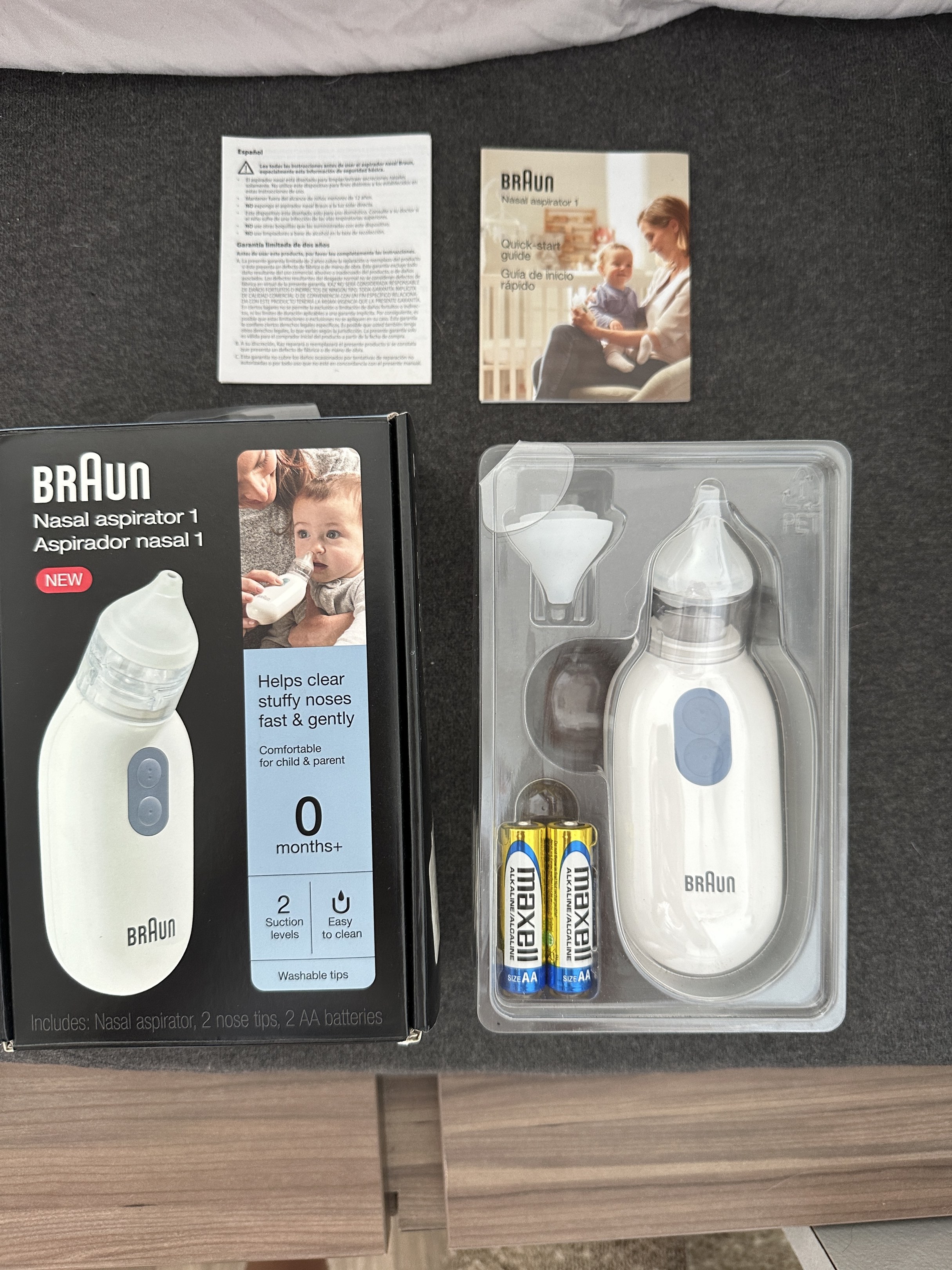 Braun Nasal Aspirator, Baby aspirator, Babies & Kids, Bathing ...