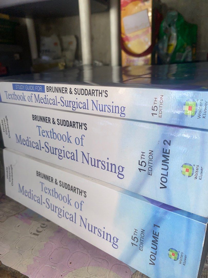 Brunner & Suddarth's Medical-Surgical Nursing 15th Edition | Complete ...