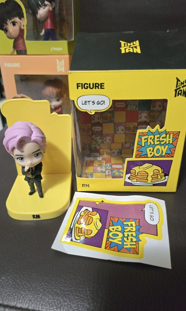 BTS Official TinyTAN Figure J-Hope, Jimin, Jin, RM, Hobbies & Toys ...