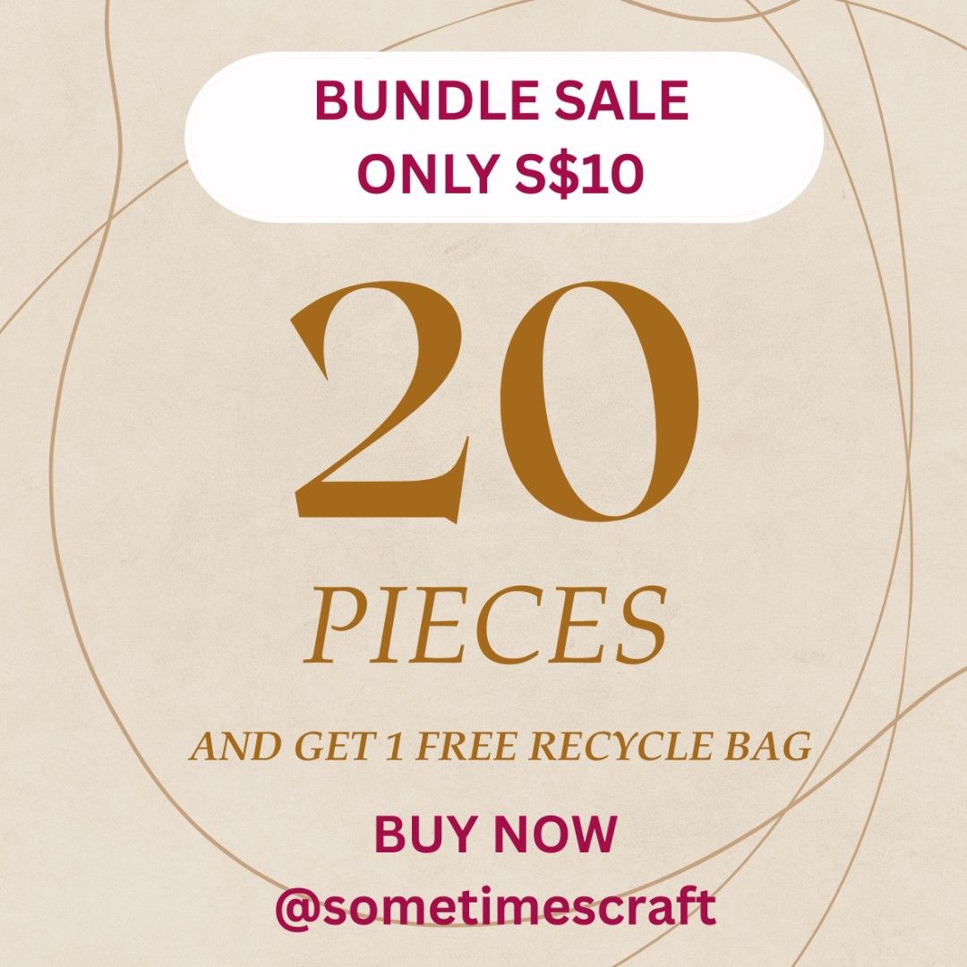 Bundle of 20 Paper Bags - Assorted Designs, Hobbies & Toys, Stationery ...