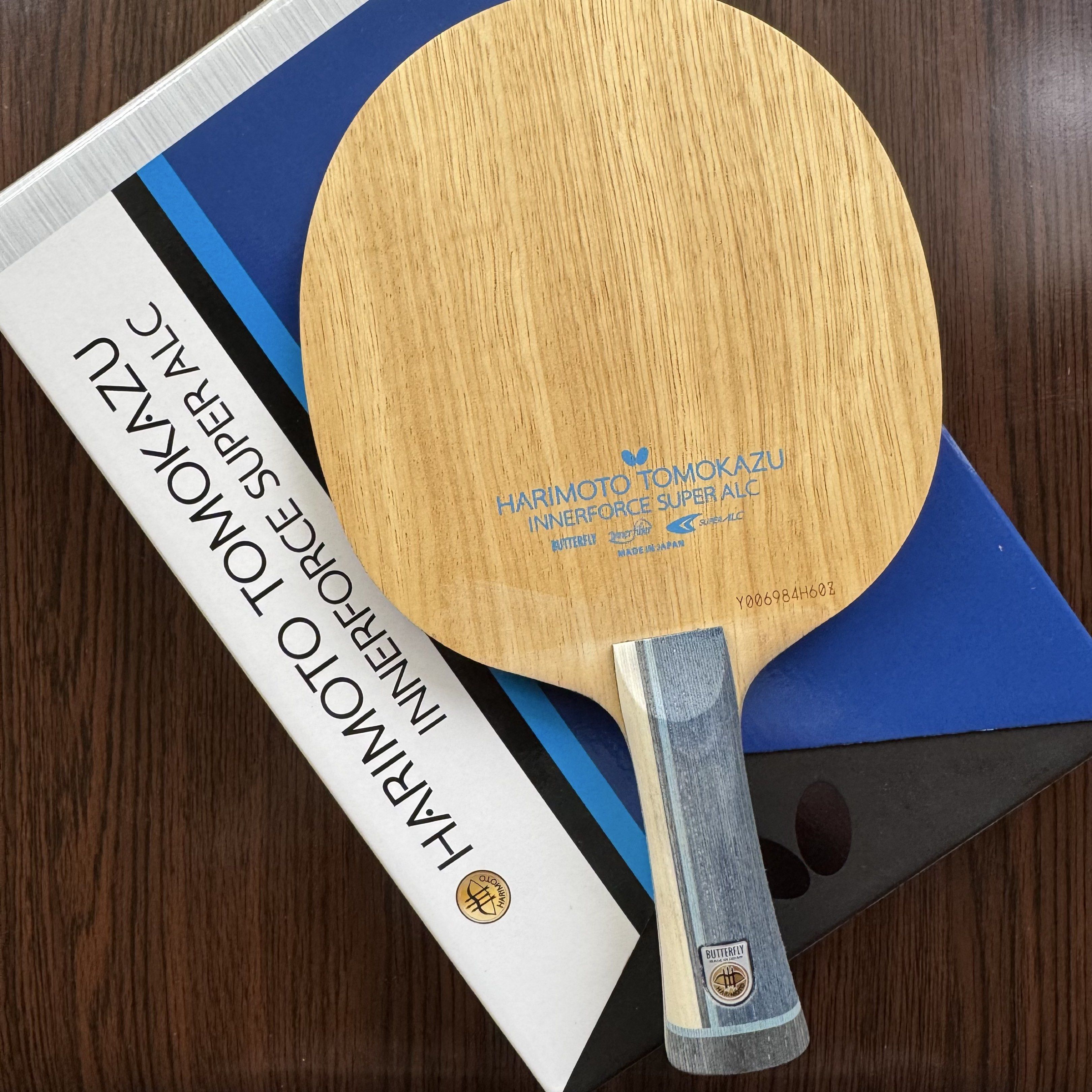 BUTTERFLY Harimoto Tomokazu Innerforce Super ALC Table Tennis Blade ...