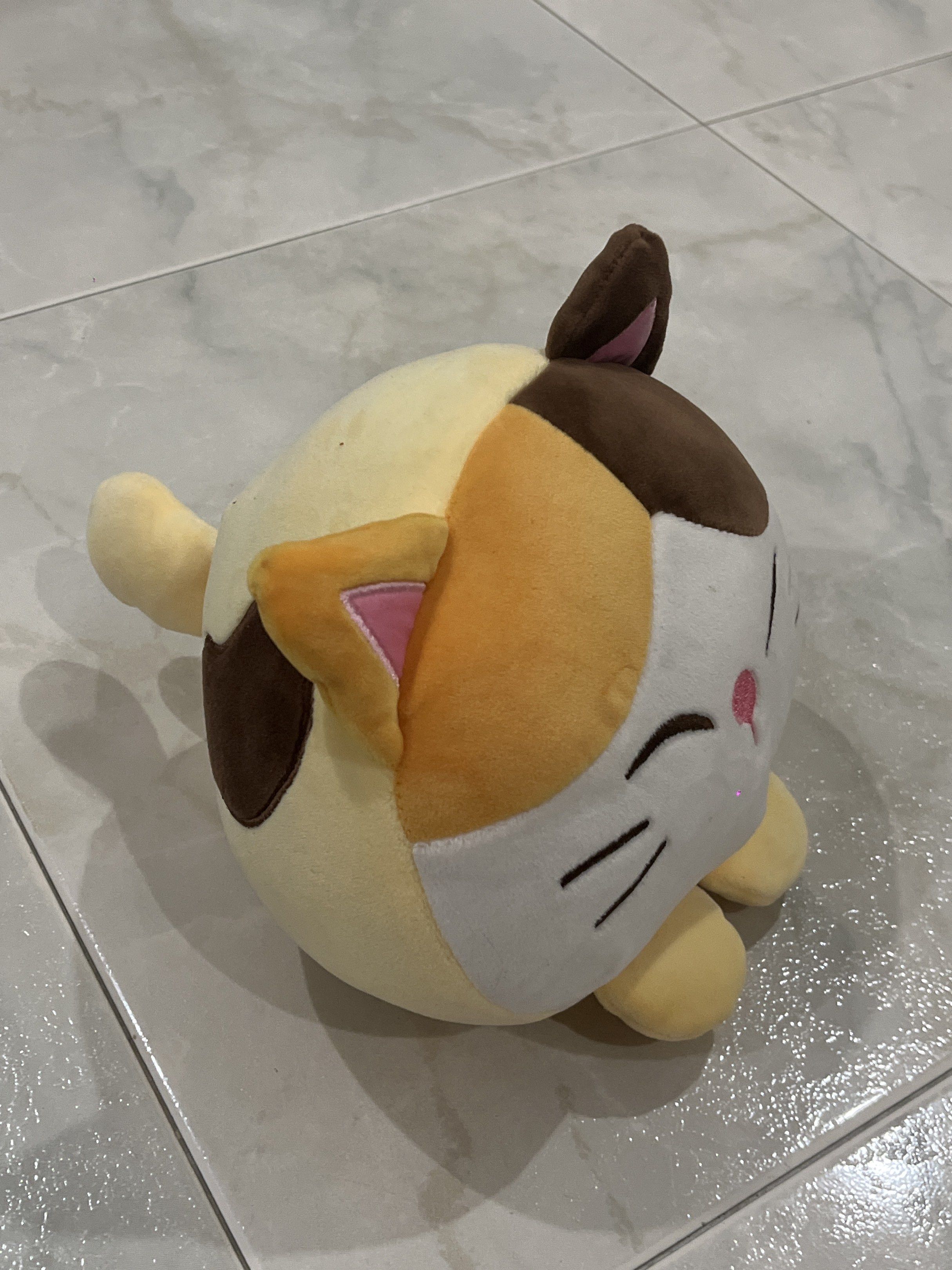 Calico Cat Plush Toy, Hobbies & Toys, Toys & Games on Carousell