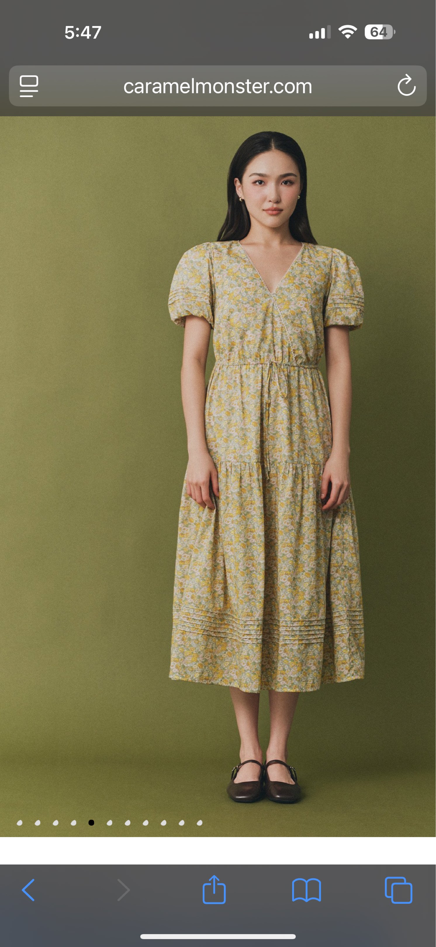 Caramel Monster Aria Midi Dress - Leontyne Dream, Women's Fashion ...