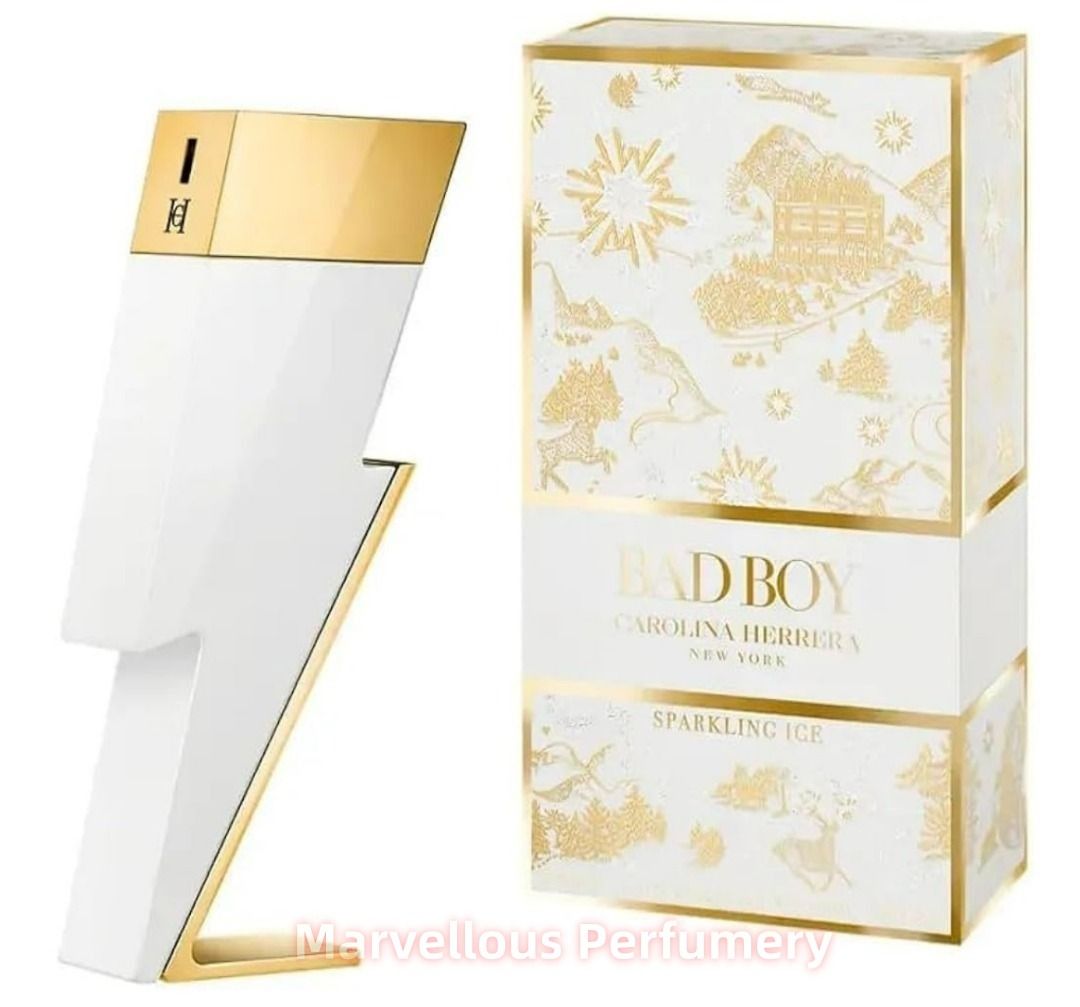 Carolina Herrera Bad Boy Sparkling Limited Edition Ice Edt For Men ...