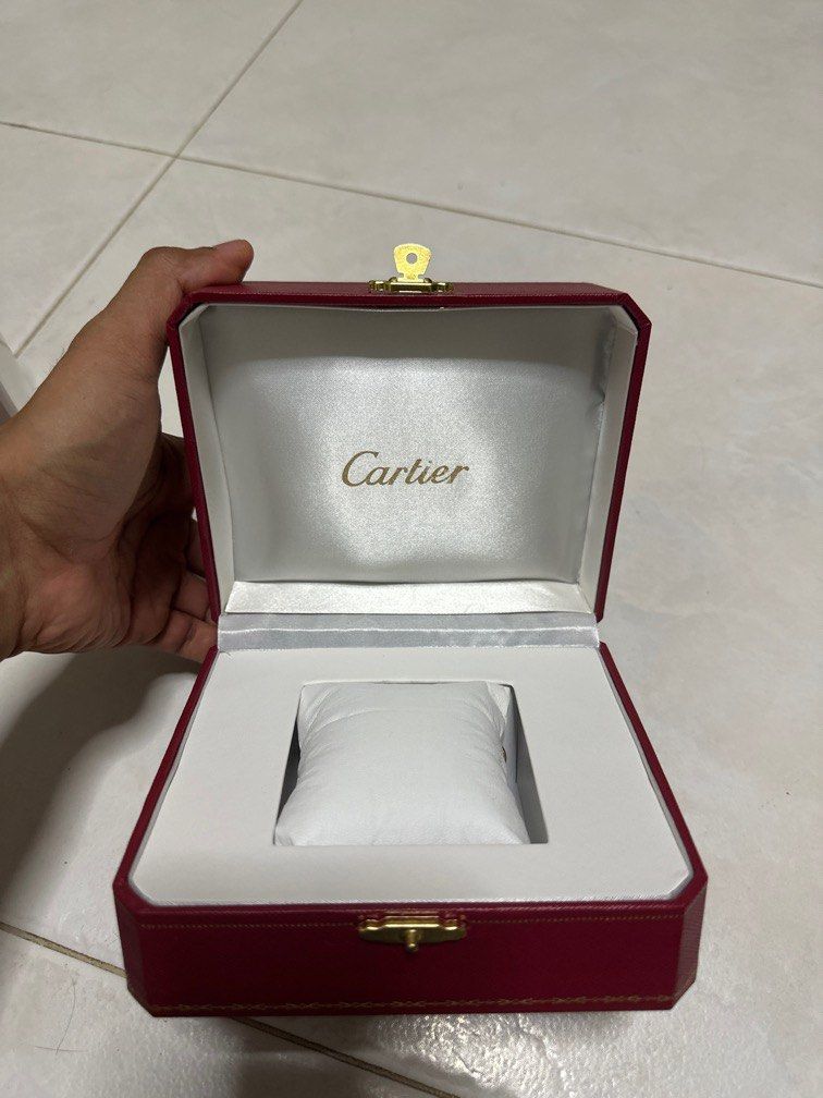 Cartier Red Jewellery Box with Certificate, Luxury, Accessories on ...