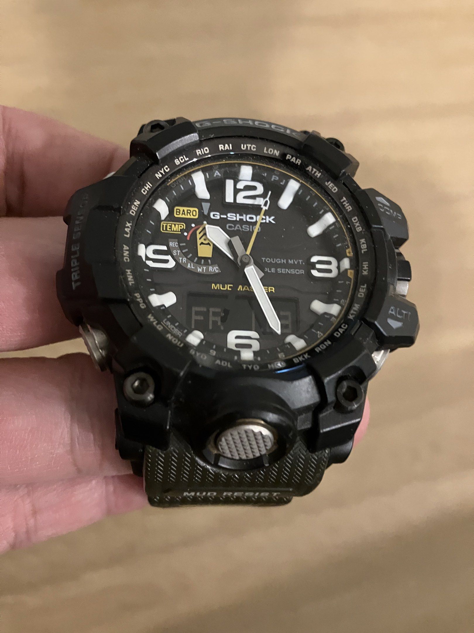 Casio G-Shock Mudmaster Watch GWG 1000, Men's Fashion, Watches ...