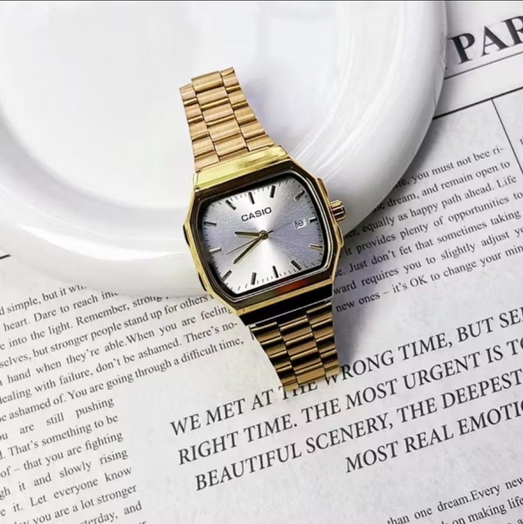 Casio Vintage Style Watch, Men's Fashion, Watches & Accessories ...