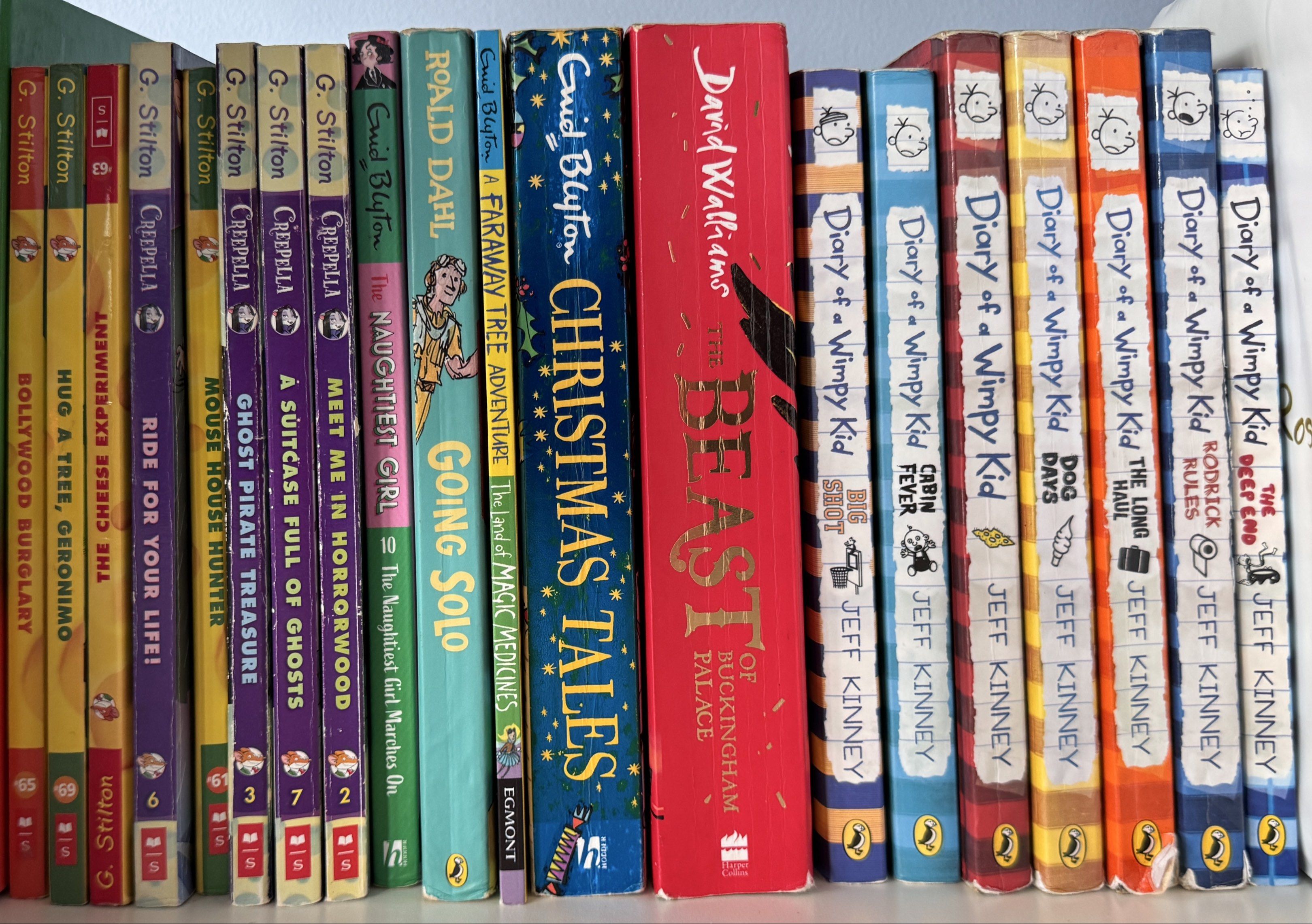 Children's Book Collection - Enid Blyton, Diary of a Wimpy Kid, Captain ...