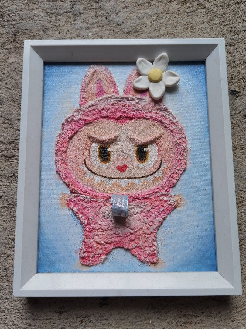 combo photoframe labubu and auto spray, Furniture & Home Living, Home ...