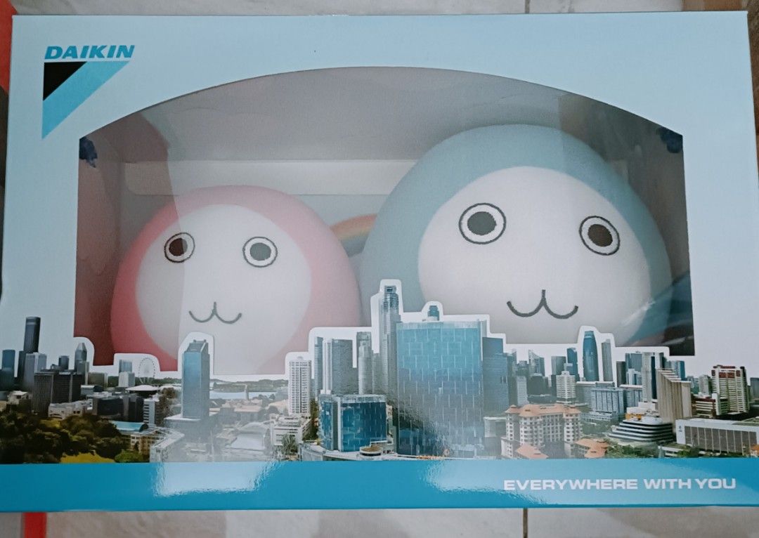 Daikin Pichon-kun Plushie Set, Hobbies & Toys, Toys & Games on Carousell