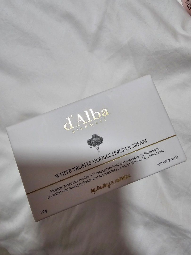 d'Alba White Truffle Double Serum & Cream, Beauty & Personal Care, Face ...