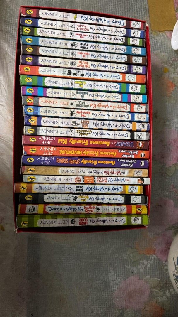 Diary of a Wimpy Kid Book Collection, Hobbies & Toys, Books & Magazines ...