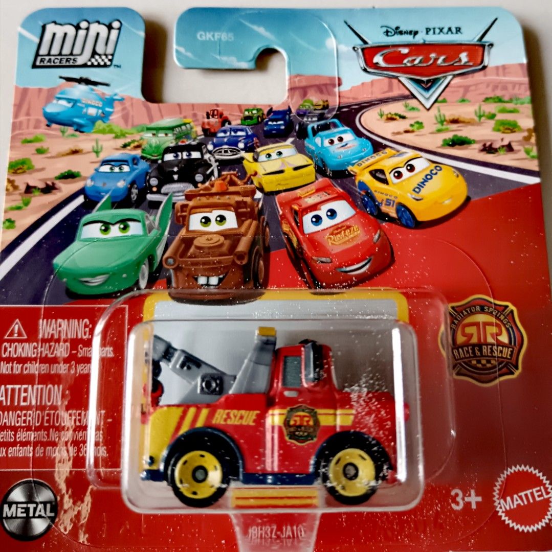 DISNEY PIXAR CARS 2026 MINI RACERS Race & Rescue Mater Diecast 1:110 ...