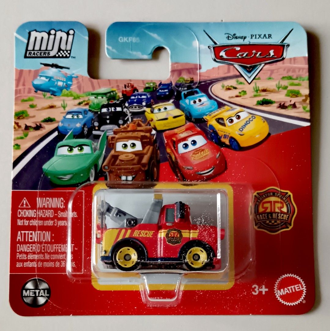 DISNEY PIXAR CARS 2026 MINI RACERS Race & Rescue Mater Diecast 1:110 ...