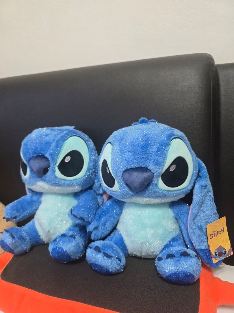 Disney Stitch Plush Toy Sparkling Designs - 30cm, Hobbies & Toys, Toys ...