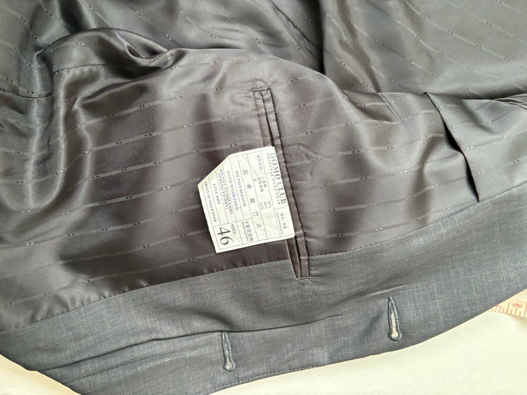 Domo Club Grey Blazer, Men's Fashion, Coats, Jackets and Outerwear on ...