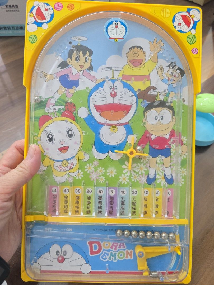 Doraemon & Hungry Frogs Toy Set, Hobbies & Toys, Toys & Games on Carousell