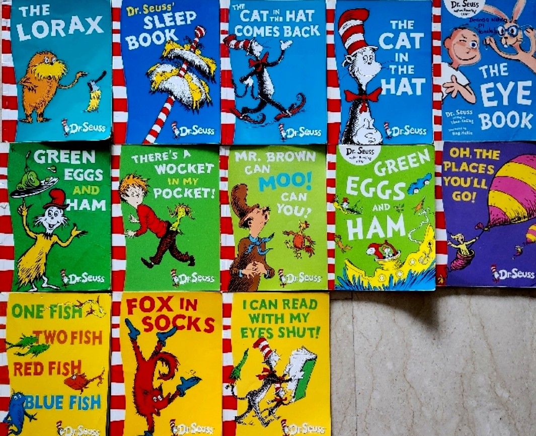 Dr. Seuss Book Collection - Assorted Titles, Hobbies & Toys, Books ...
