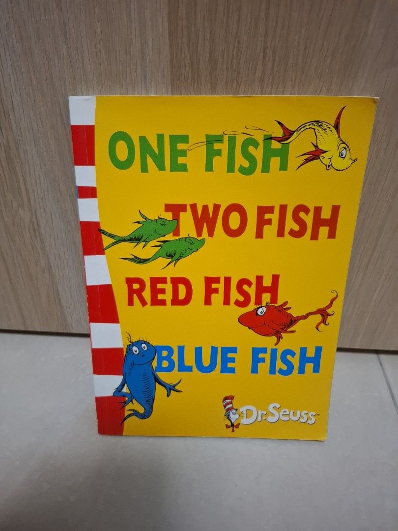 Dr. Seuss One Fish Two Fish Red Fish Blue Fish, Hobbies & Toys, Books ...