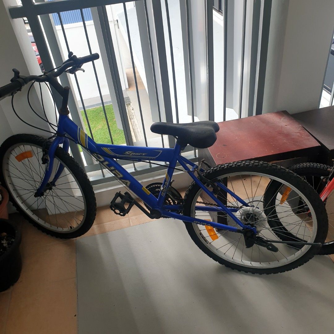 Dura Aura Mountain Bike - Blue, Sports Equipment, Bicycles & Parts ...