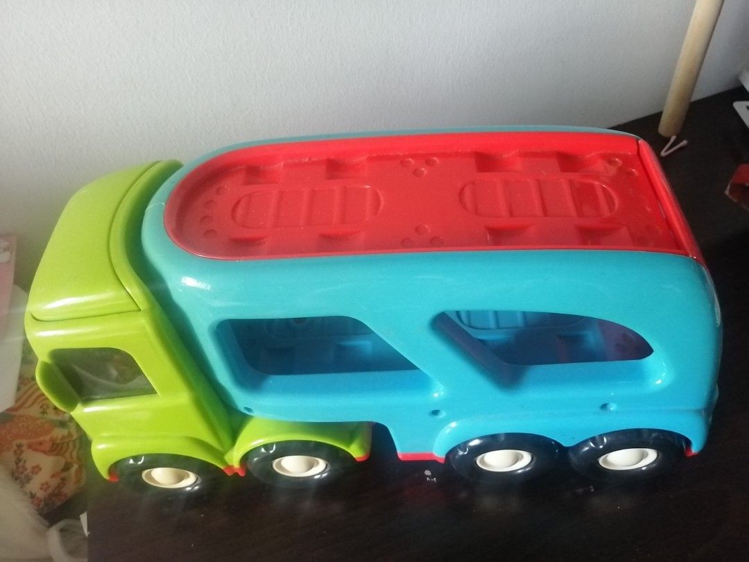 ELC Whizz World Truck Transporter Toy, Hobbies & Toys, Toys & Games on ...