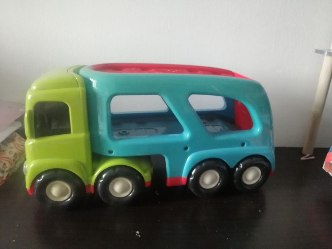 ELC Whizz World Truck Transporter Toy, Hobbies & Toys, Toys & Games on ...