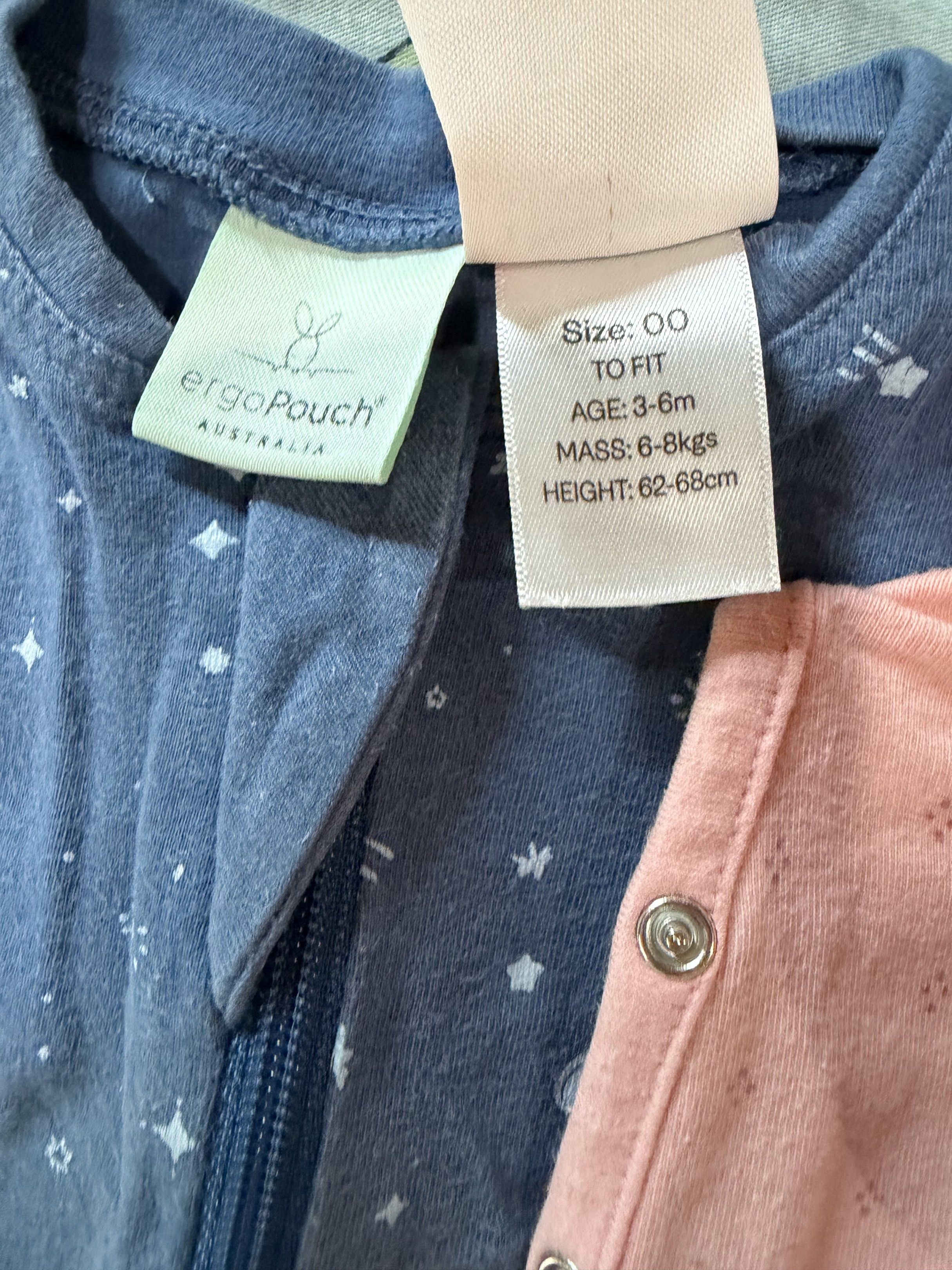 ErgoPouch Sleep Sacks - Size 00 (3-6m), Babies & Kids, Babies & Kids ...