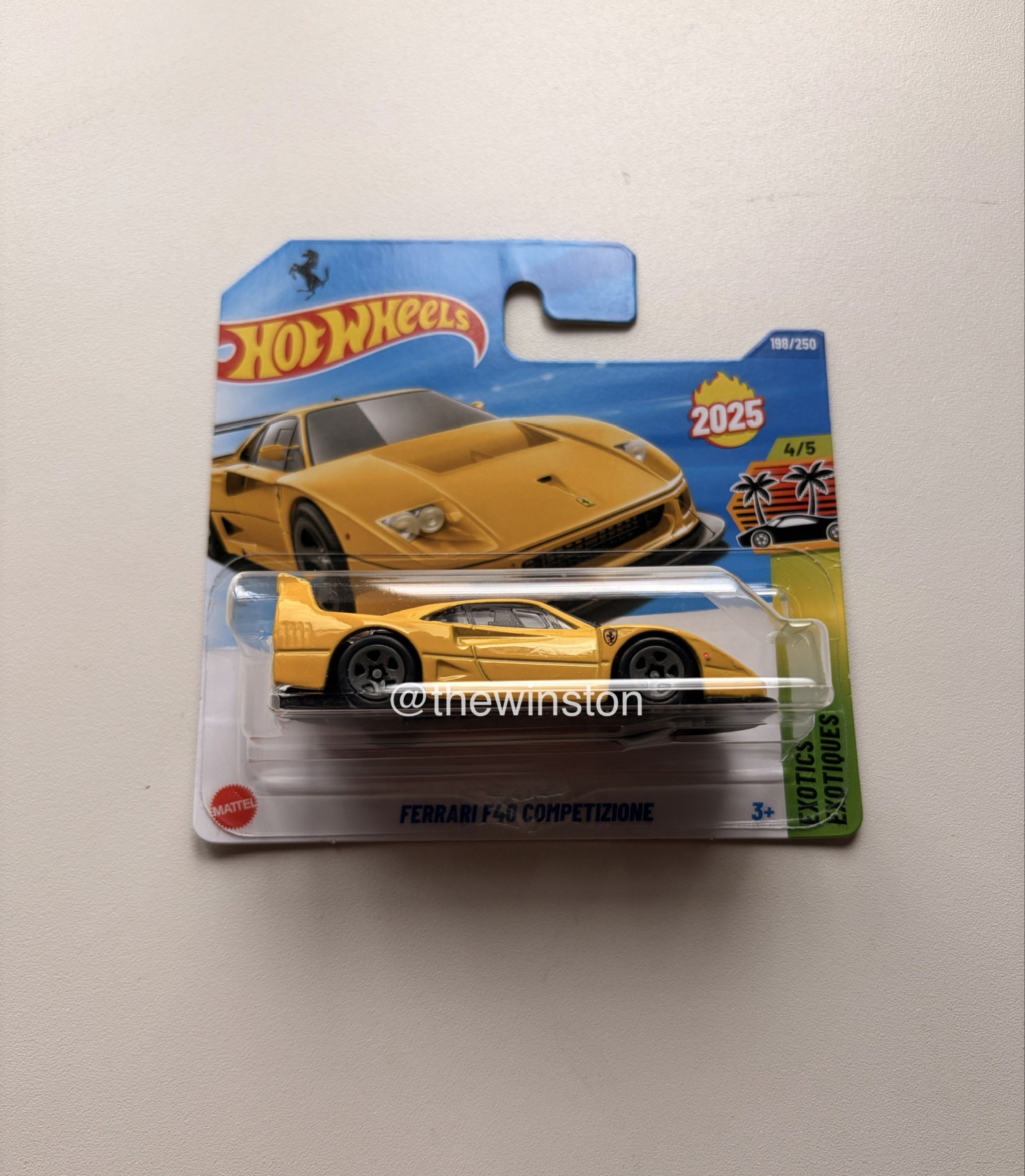 FERRARI F40 hot wheels, Hobbies & Toys, Toys & Games on Carousell