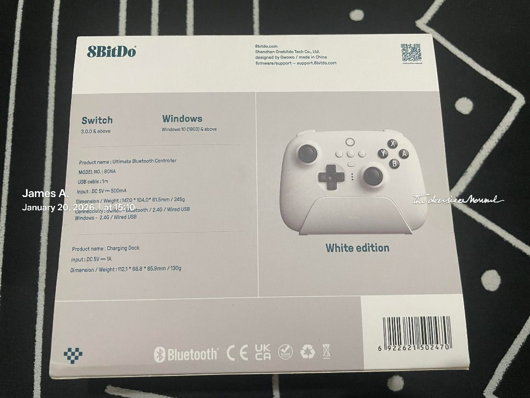 For sale: 8BitDo Ultimate Bluetooth Controller Set, Video Gaming ...