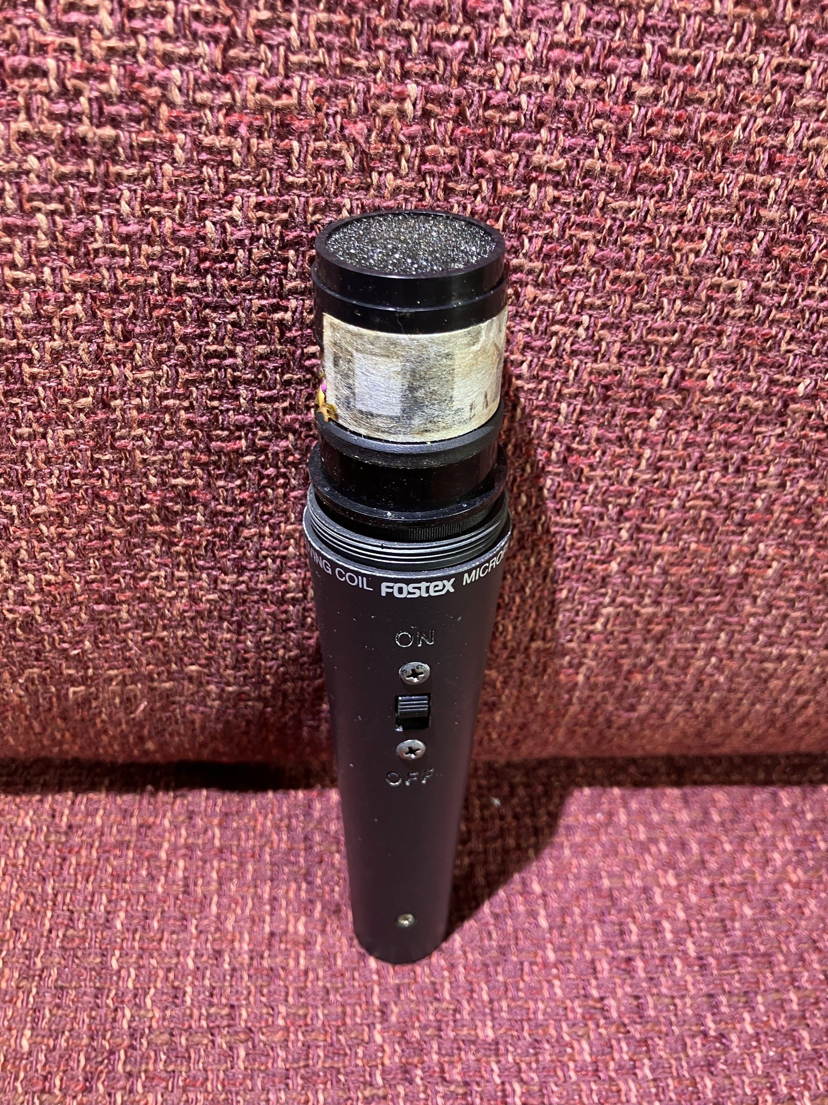 Fostex Vintage M521 Unidirectional Moving Coil Microphone, Audio ...