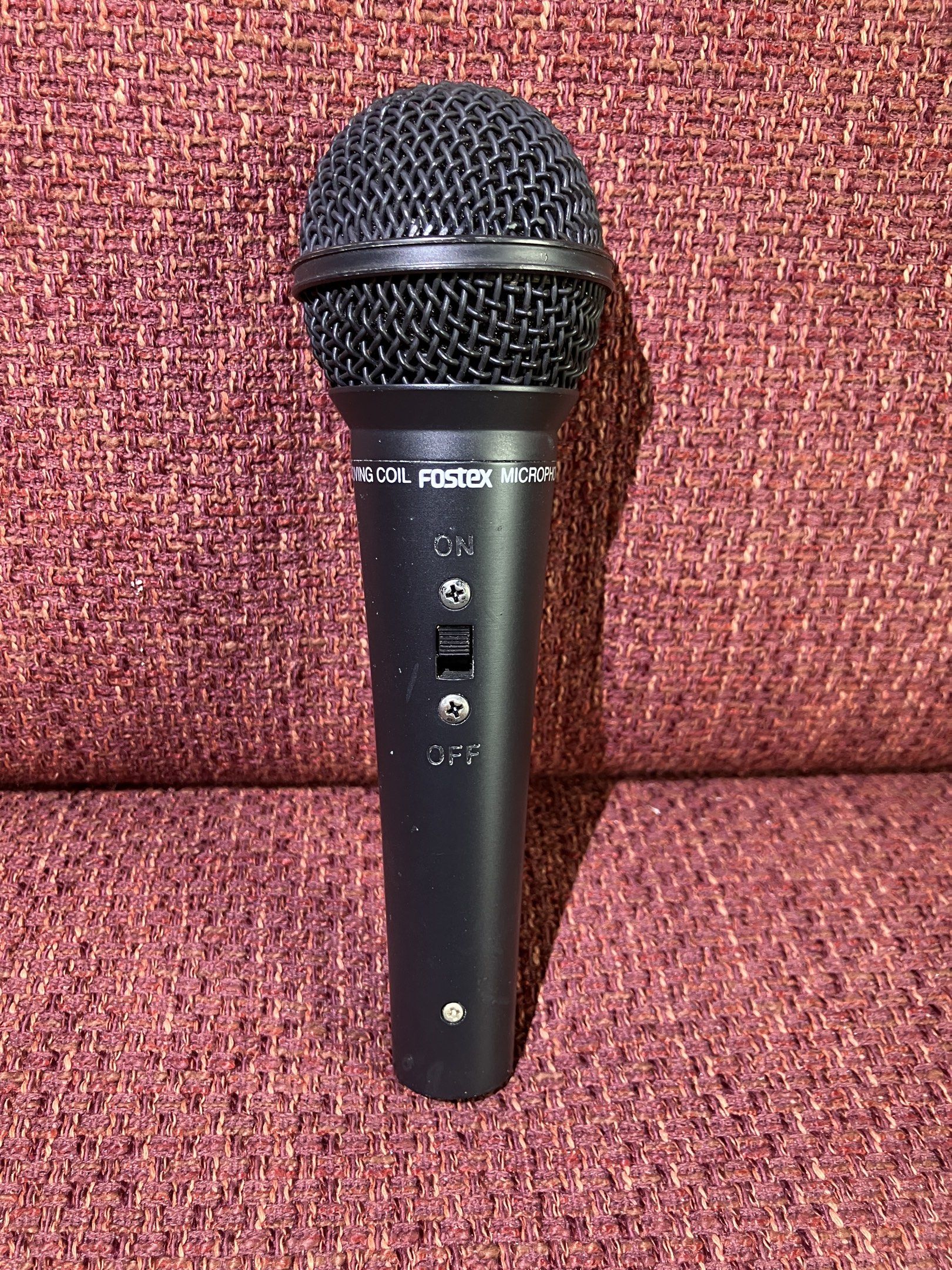 Fostex Vintage M521 Unidirectional Moving Coil Microphone, Audio ...