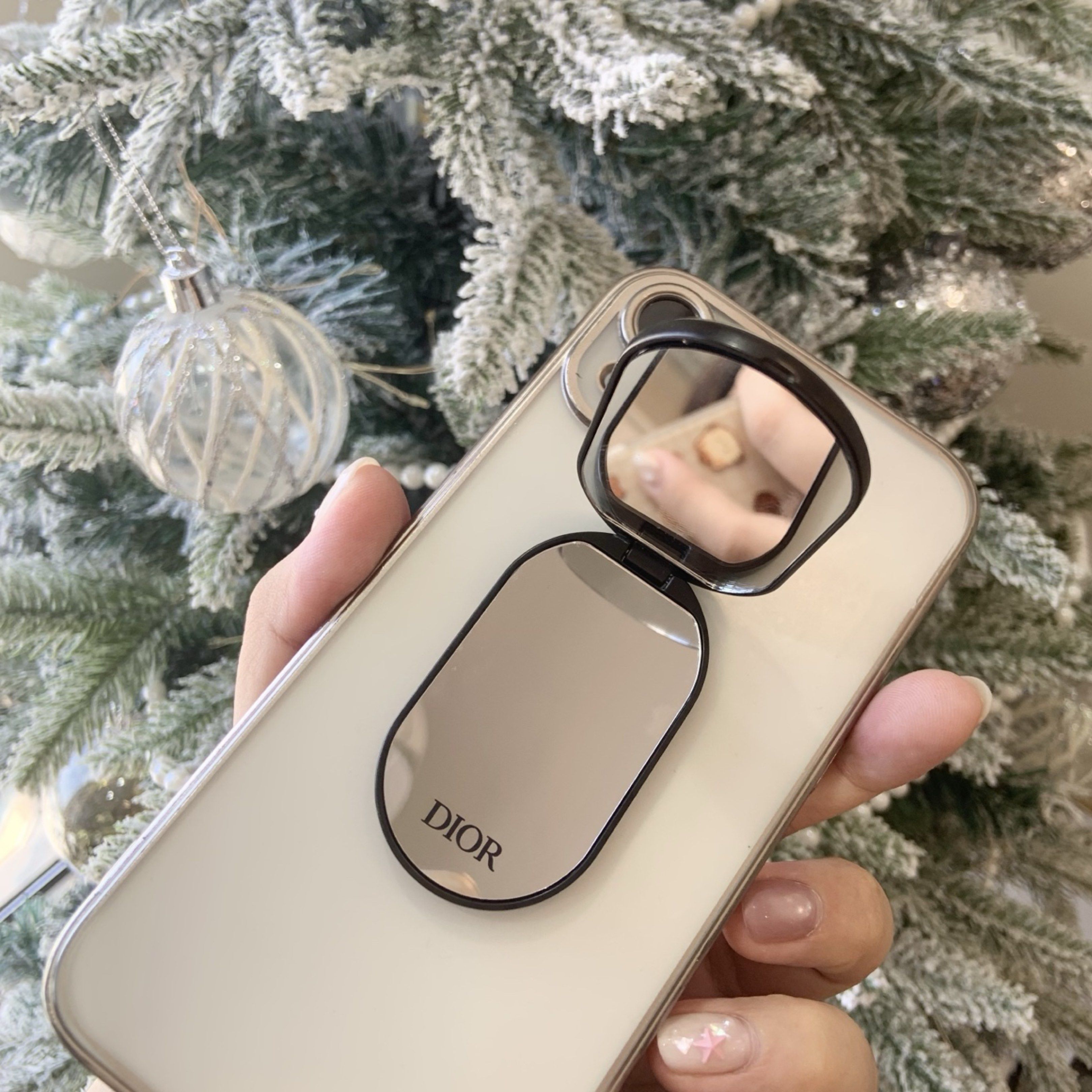 (FREE NEXT DAY DELIVERY) Dior Mirror Phone Ring Attachment, Luxury ...