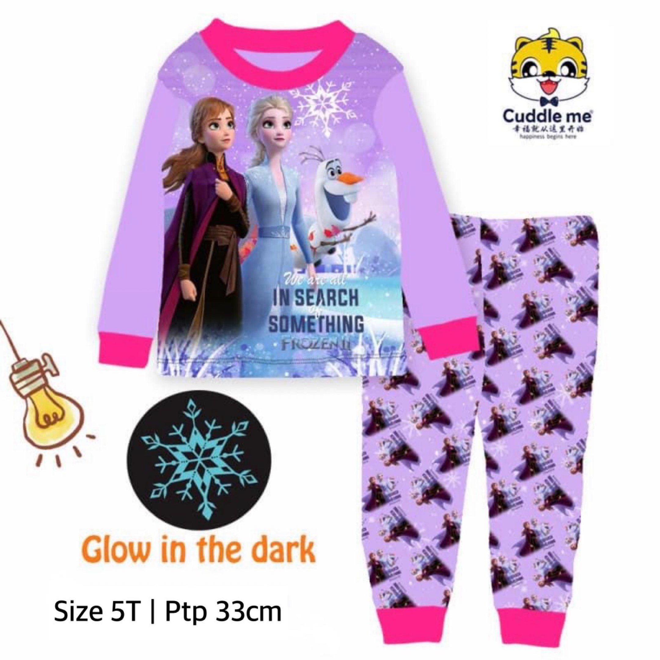 Free Normal Mail - Cuddle Me Frozen Elsa & Anna Pyjamas, Babies & Kids ...