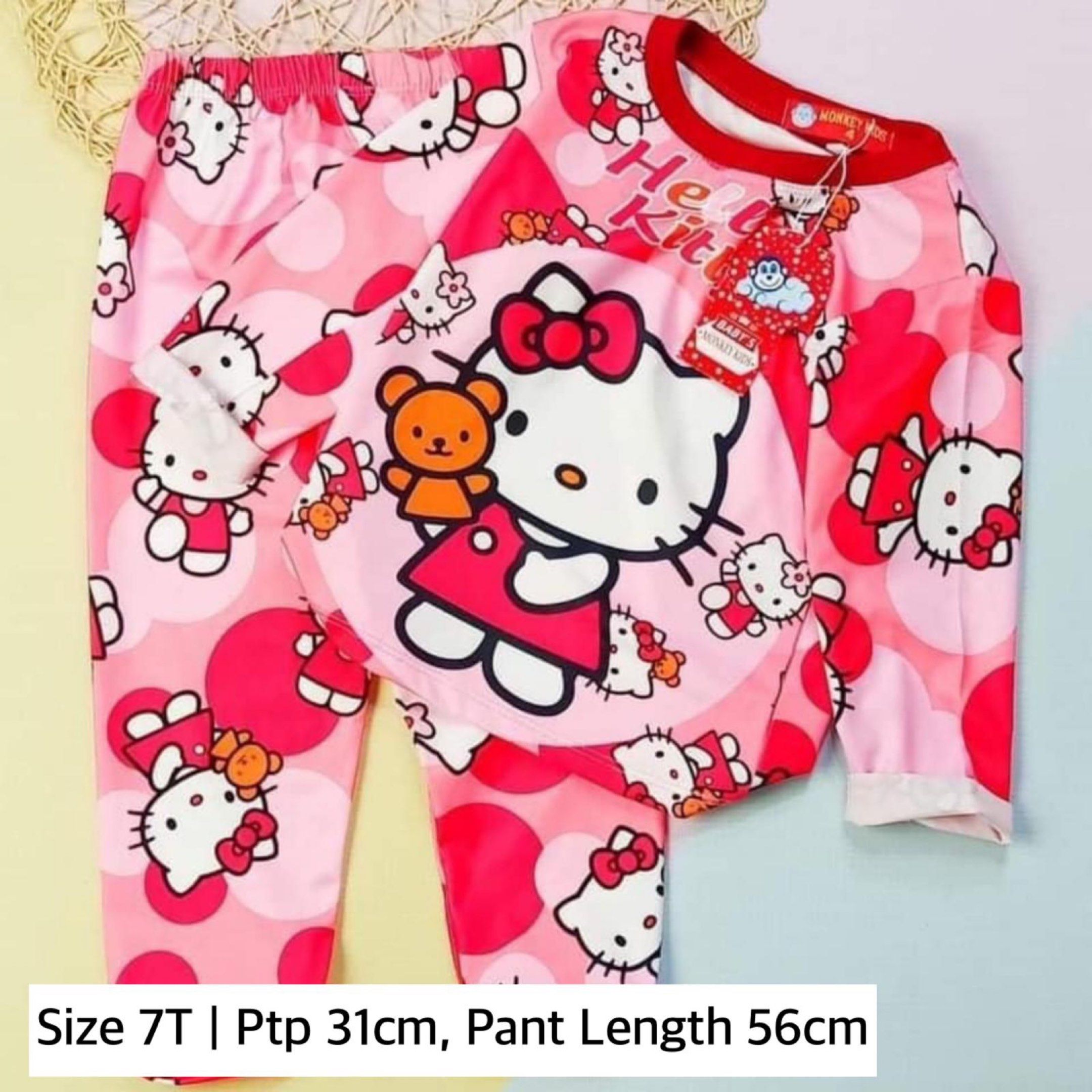 Free Normal Mail - Kids Hello Kitty Pyjamas Set, Babies & Kids, Babies ...