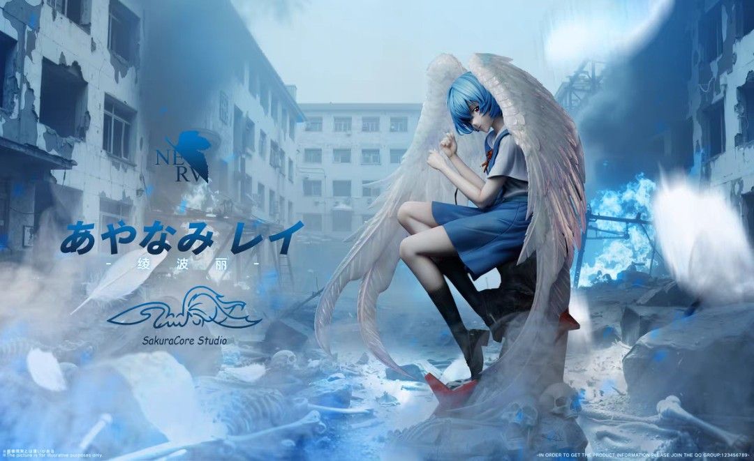 FULL SUM ORDER Neon Genesis Evangelion Ayanami Rei(2 versions) 1/6 GK ...