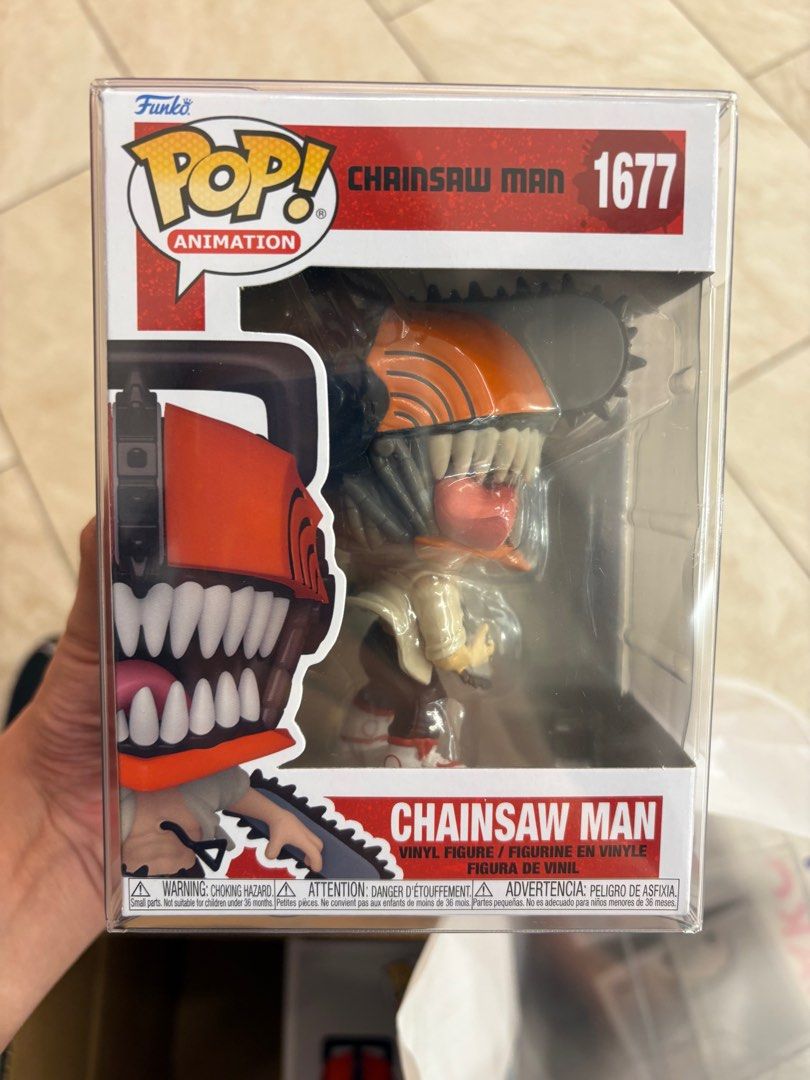Funko Pop! Animation Chainsaw Man #1677, Hobbies & Toys, Toys & Games ...