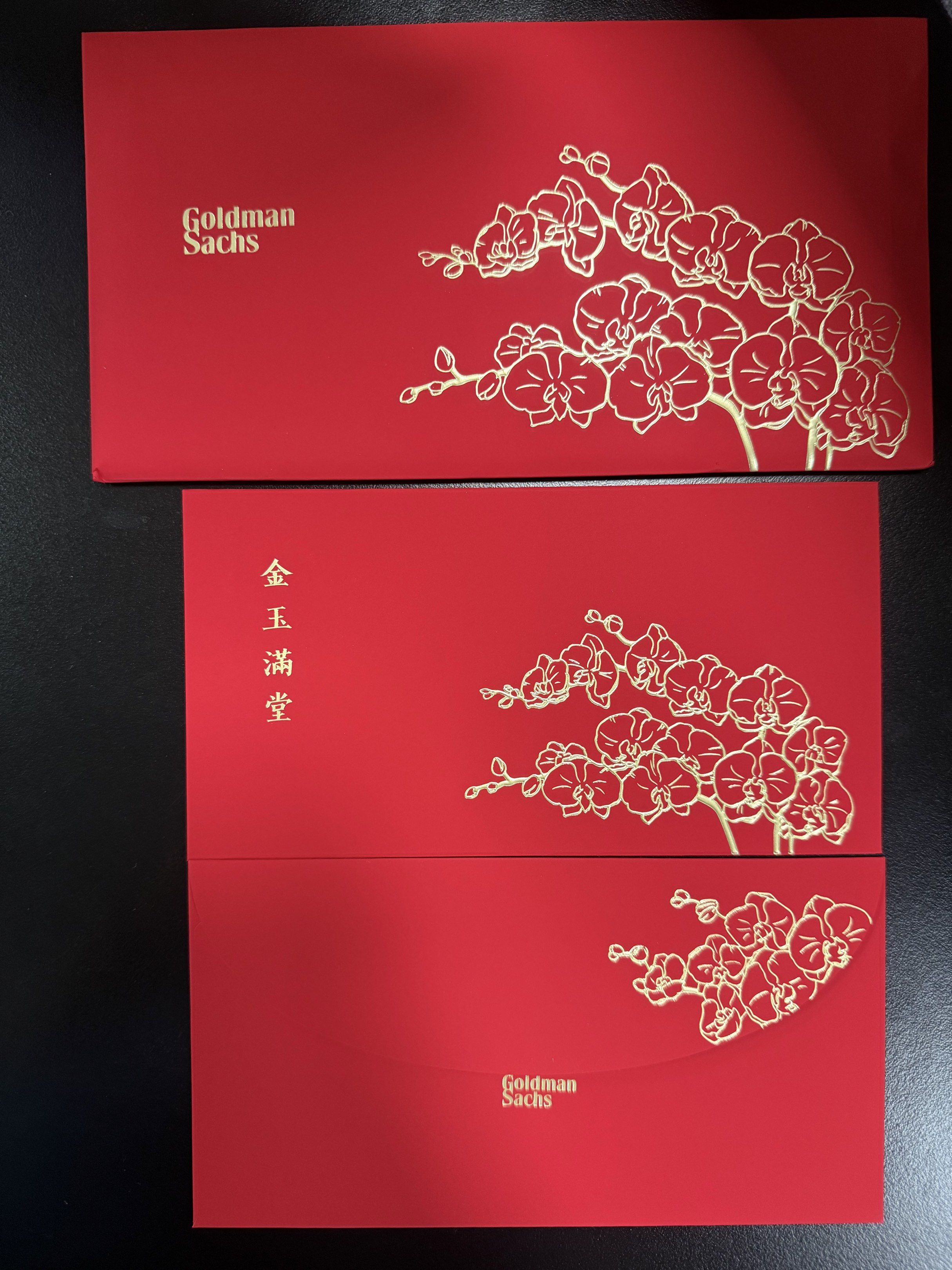 Goldman Sachs Red Packets- Year 2026, Hobbies & Toys, Art & Prints on ...