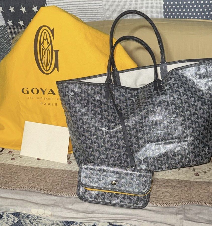 Goyard St. Louis Tote Bag - PM, Luxury, Bags & Wallets on Carousell