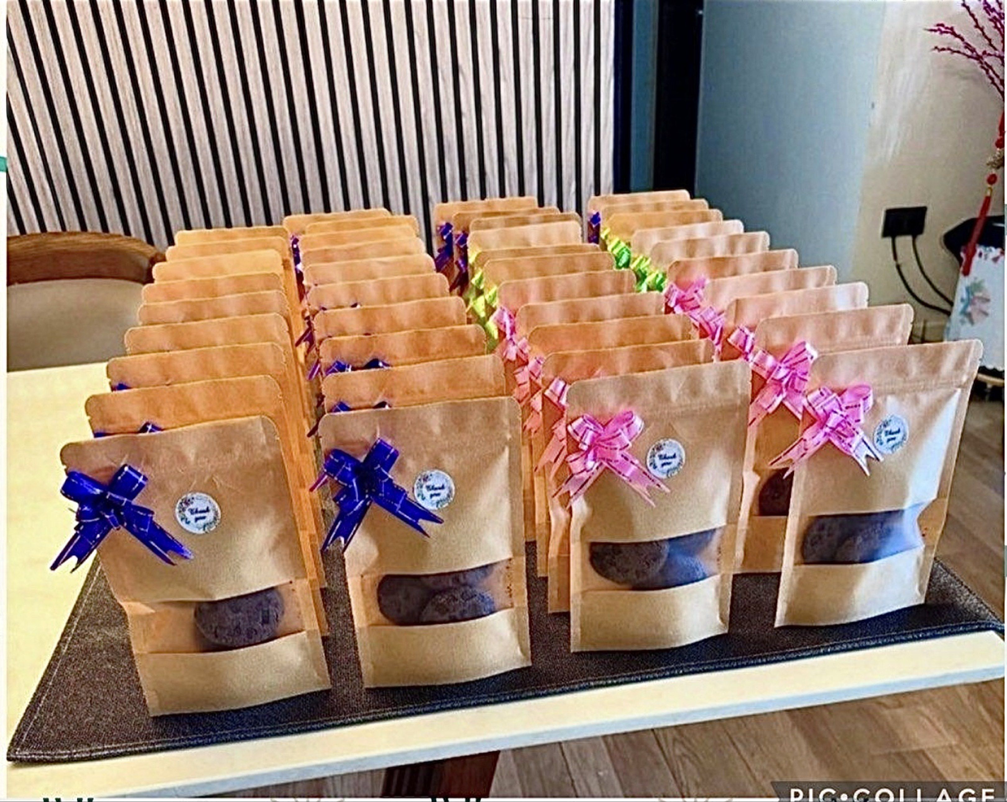 HALAL Double Chocolate Chips Cookies for Berkat/Wedding/Door gifts ...